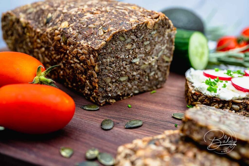 Saatenbrot Körnerbrot Rezept ohne Mehl - Low Carb und glutenfrei